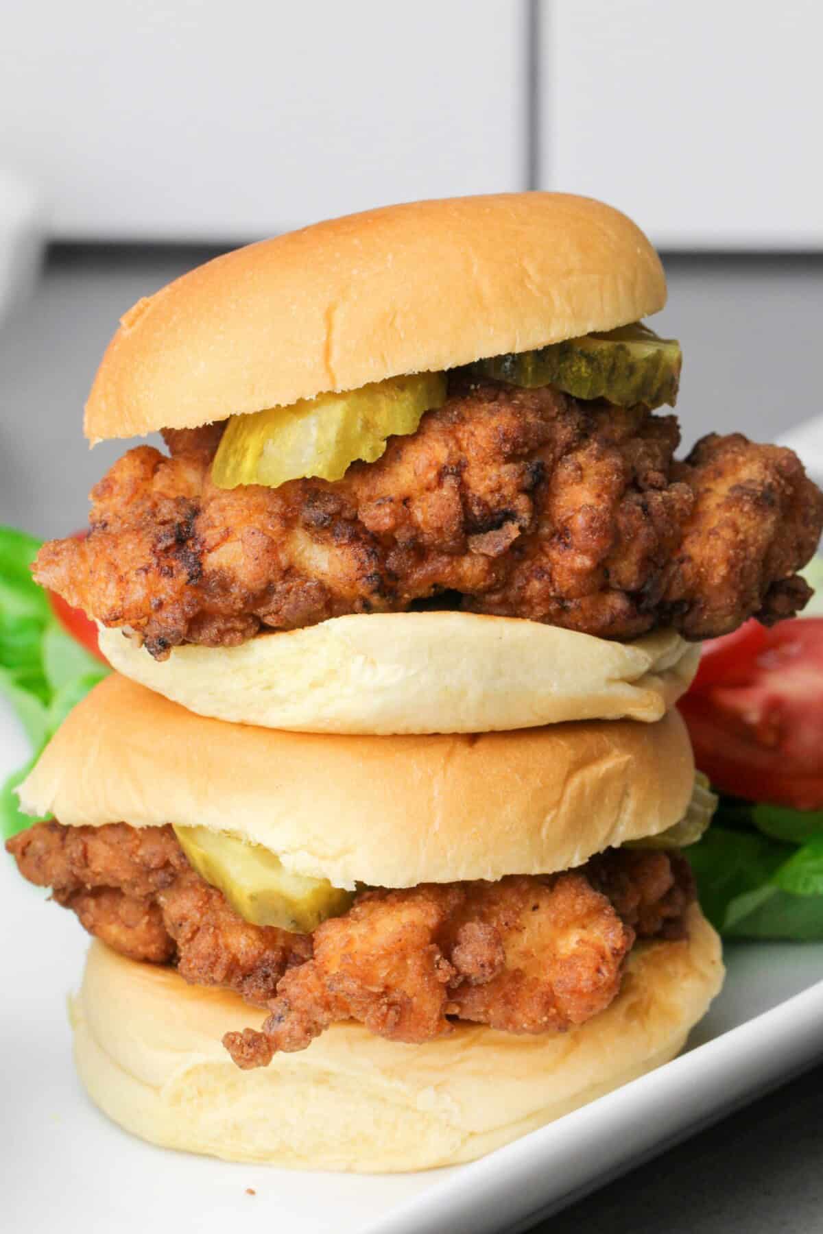 Southern Fried Chicken Sliders Cheesecake Factory Copycat Recipe - Bad ...