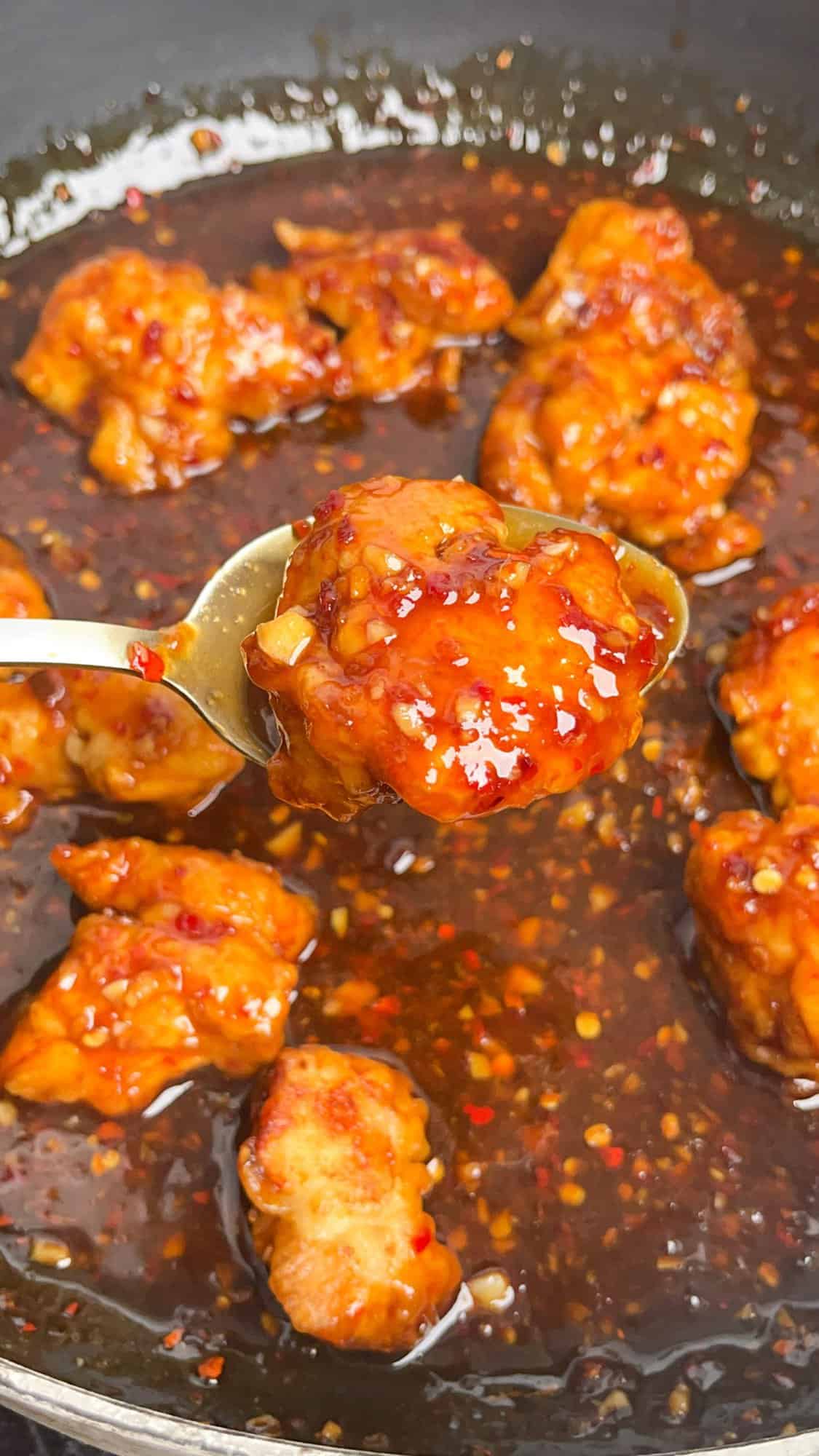 The BEST Crispy General Tso's Chicken Recipe - Bad Batch Baking ...