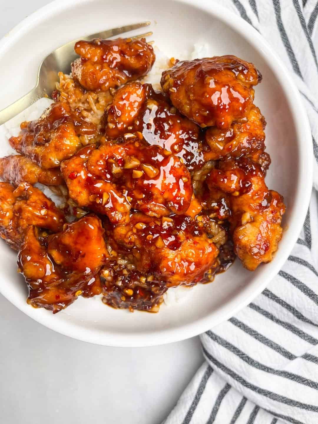 The BEST Crispy General Tso's Chicken Recipe - Bad Batch Baking