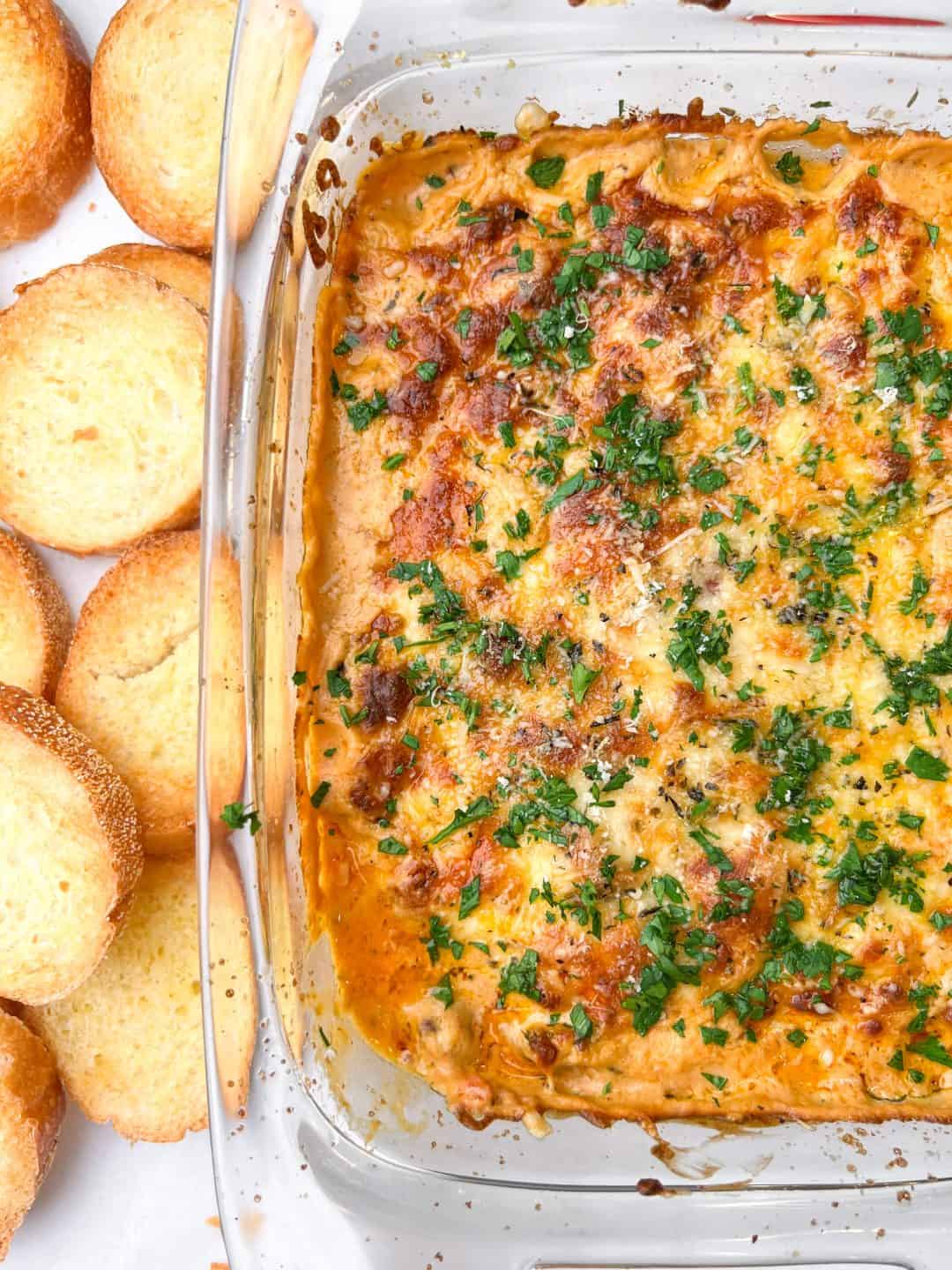Spicy Italian Sausage Dip - Bad Batch Baking