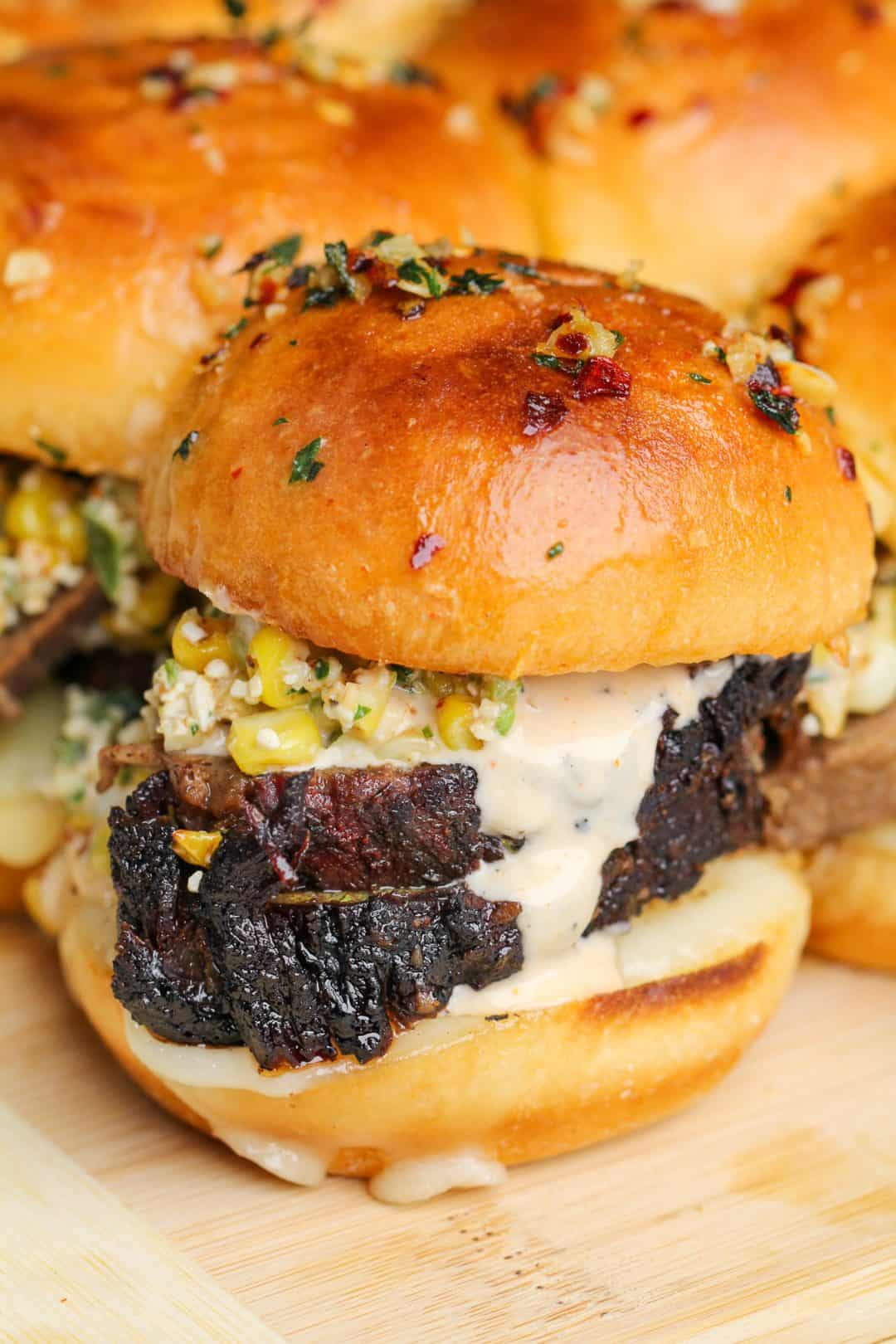 Cowboy Butter Steak Sliders - Bad Batch Baking - Restaurant Copycat ...