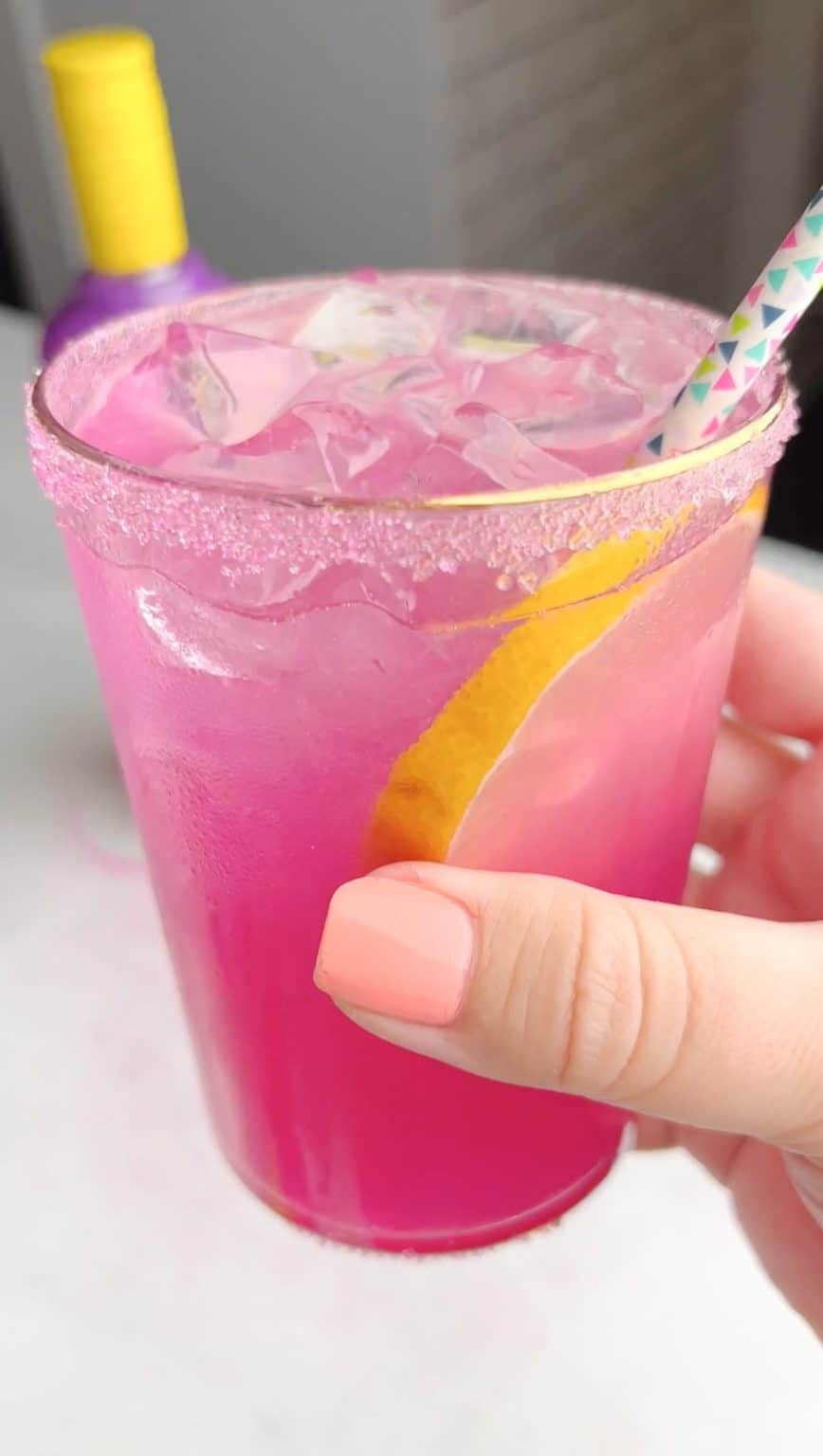 Spiked Pink Lemonade Barbie Drink - Bad Batch Baking - Restaurant ...