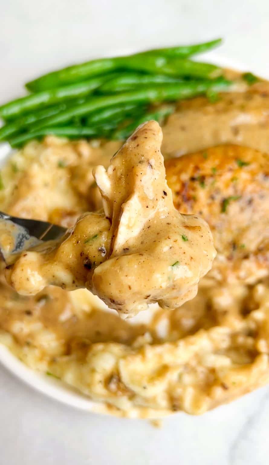 Easy Creamy Garlic Chicken - Bad Batch Baking