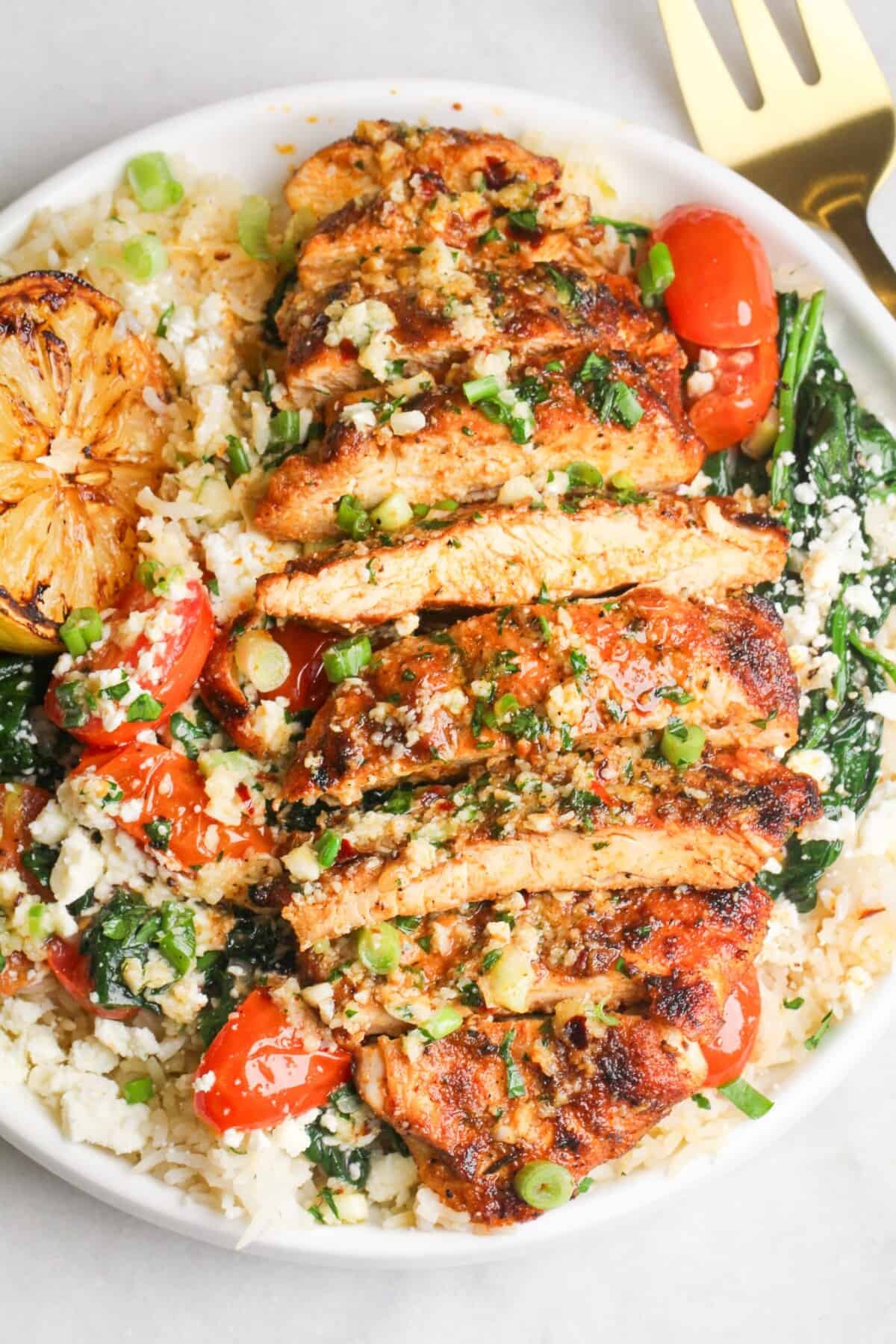 Lemon Garlic Parmesan Chicken & Rice - Bad Batch Baking - Family ...
