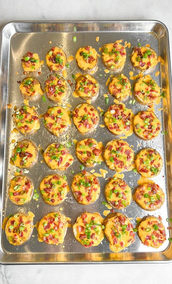 Loaded Baked Potato Slices - Bad Batch Baking