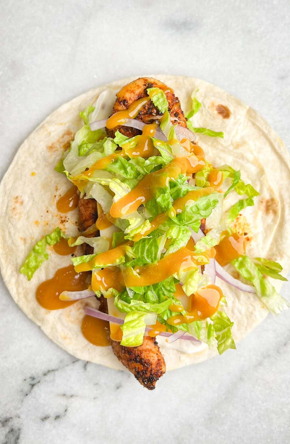 Blackened Chicken Snack Wraps - Bad Batch Baking