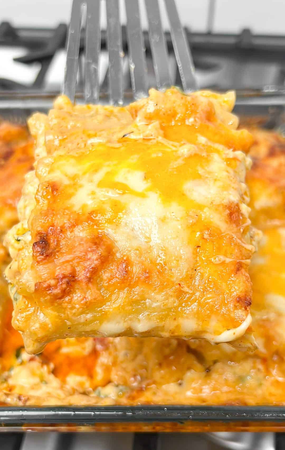 Cajun Chicken Lasagna Roll Ups - Bad Batch Baking