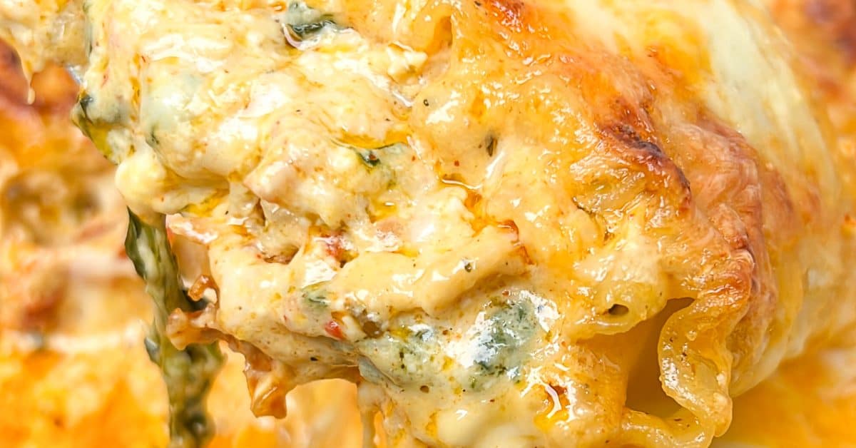 Cajun Chicken Lasagna Roll Ups - Bad Batch Baking - Restaurant Copycat ...