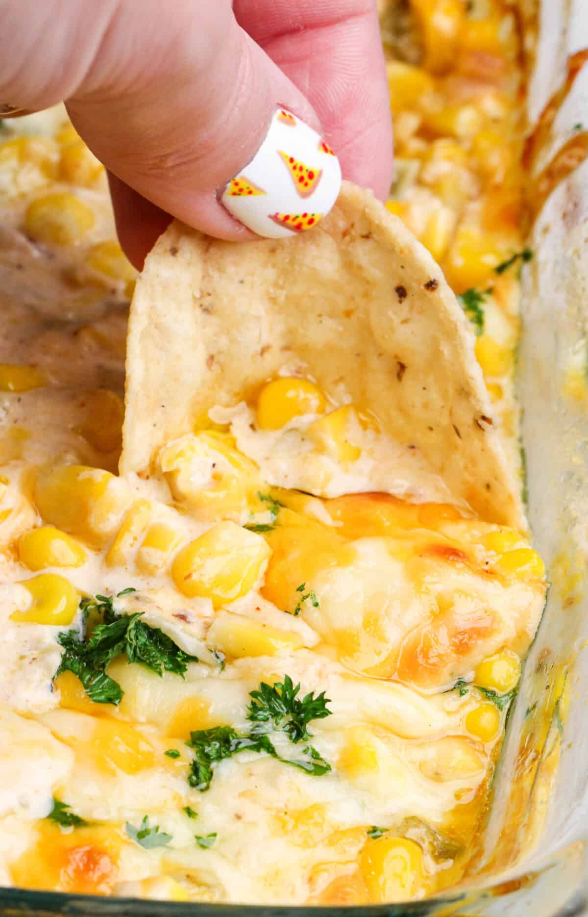 Easy Cheesy Corn Dip - Bad Batch Baking - Restaurant Copycat Recipes ...