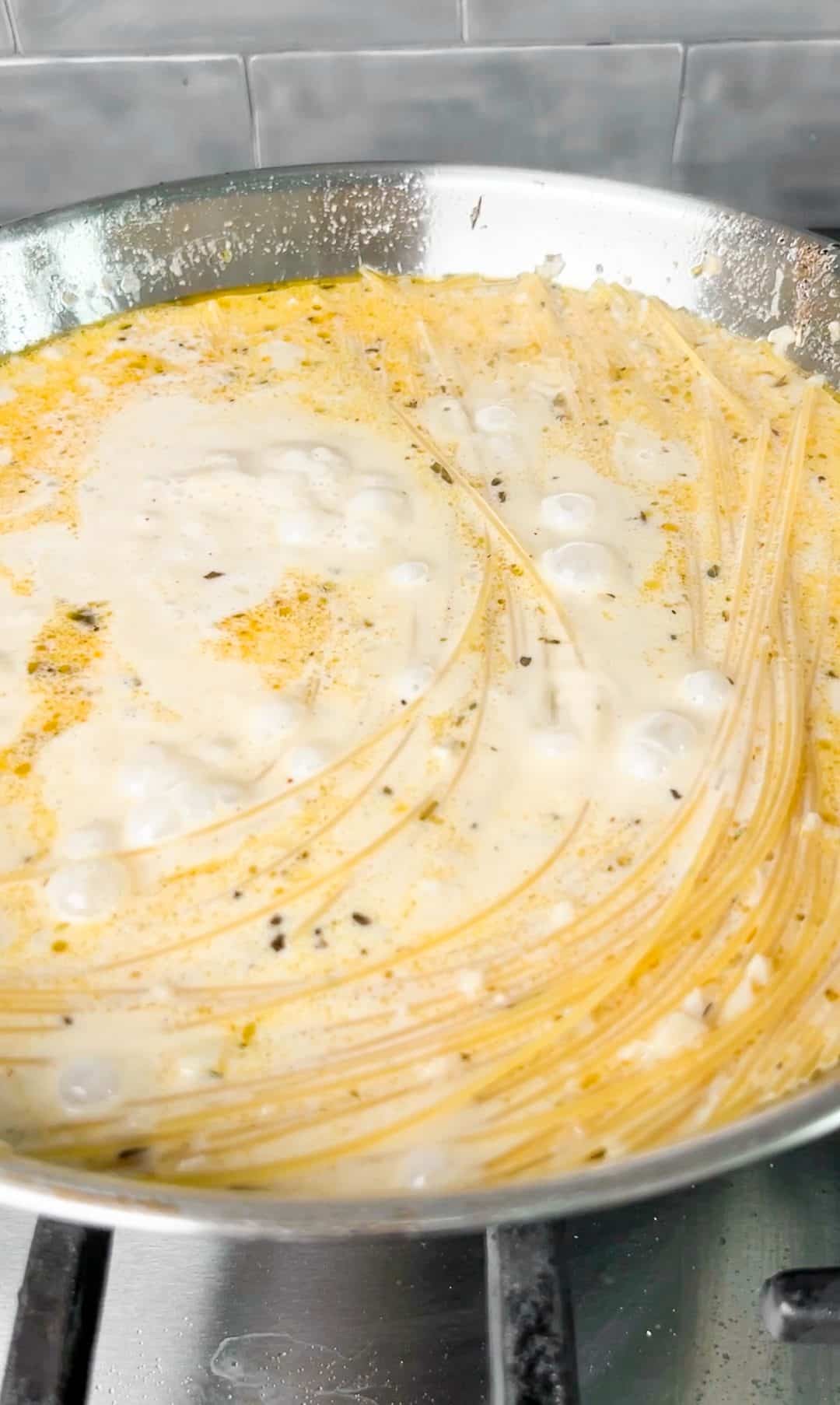Lemon Parmesan One-Pan Pasta - Bad Batch Baking
