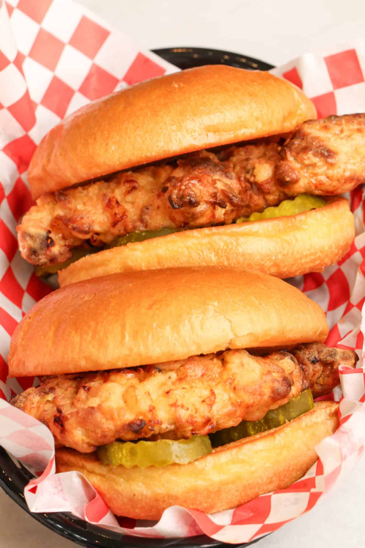 Air Fryer Chick-fil-A Sandwich Copycat - Bad Batch Baking - Restaurant ...