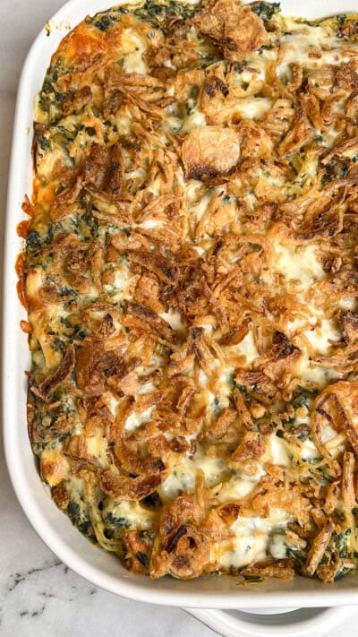 Monterey Chicken Spaghetti Bake - Bad Batch Baking