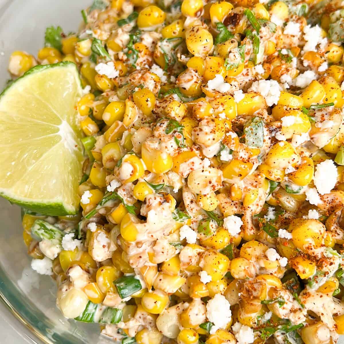 The Best Street Corn Salad - Bad Batch Baking