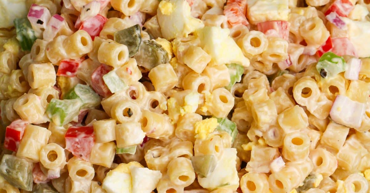 The Best Macaroni Salad - Bad Batch Baking - Restaurant Copycat Recipes ...