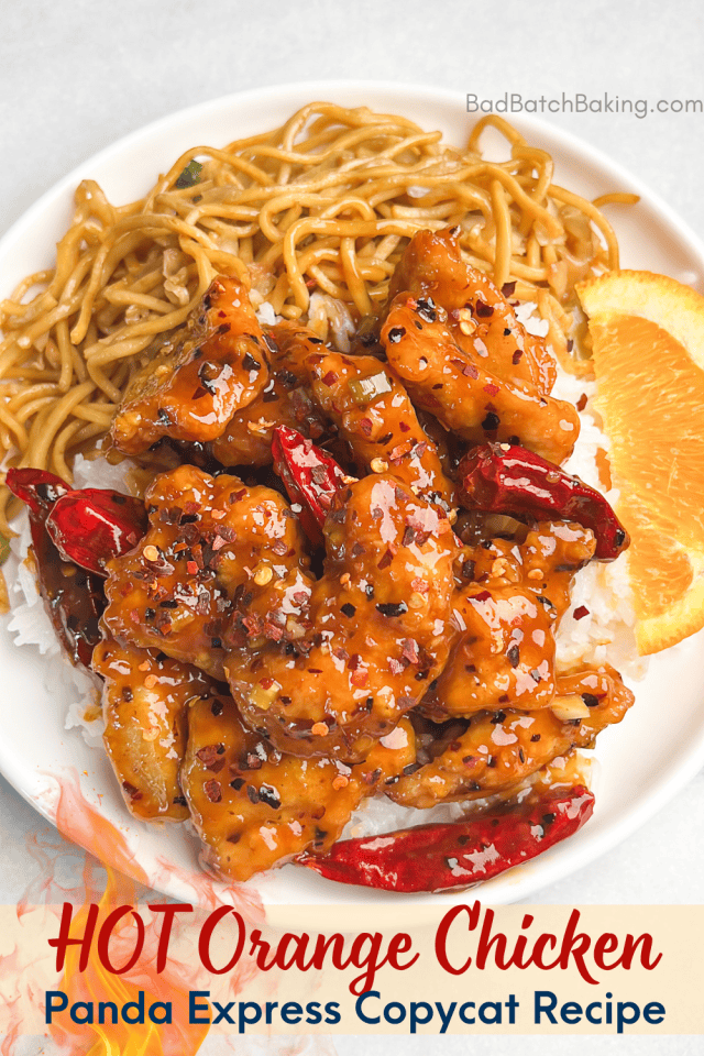 Hot Orange Chicken Panda Express Recipe - Bad Batch Baking