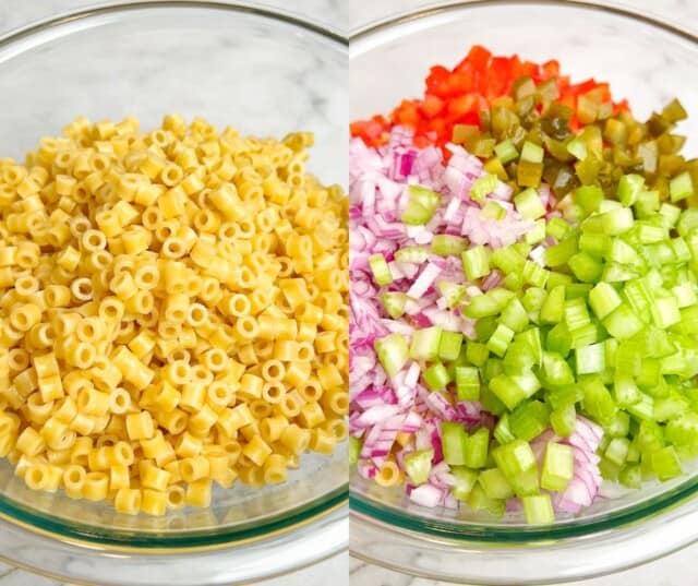 The Best Macaroni Salad - Bad Batch Baking
