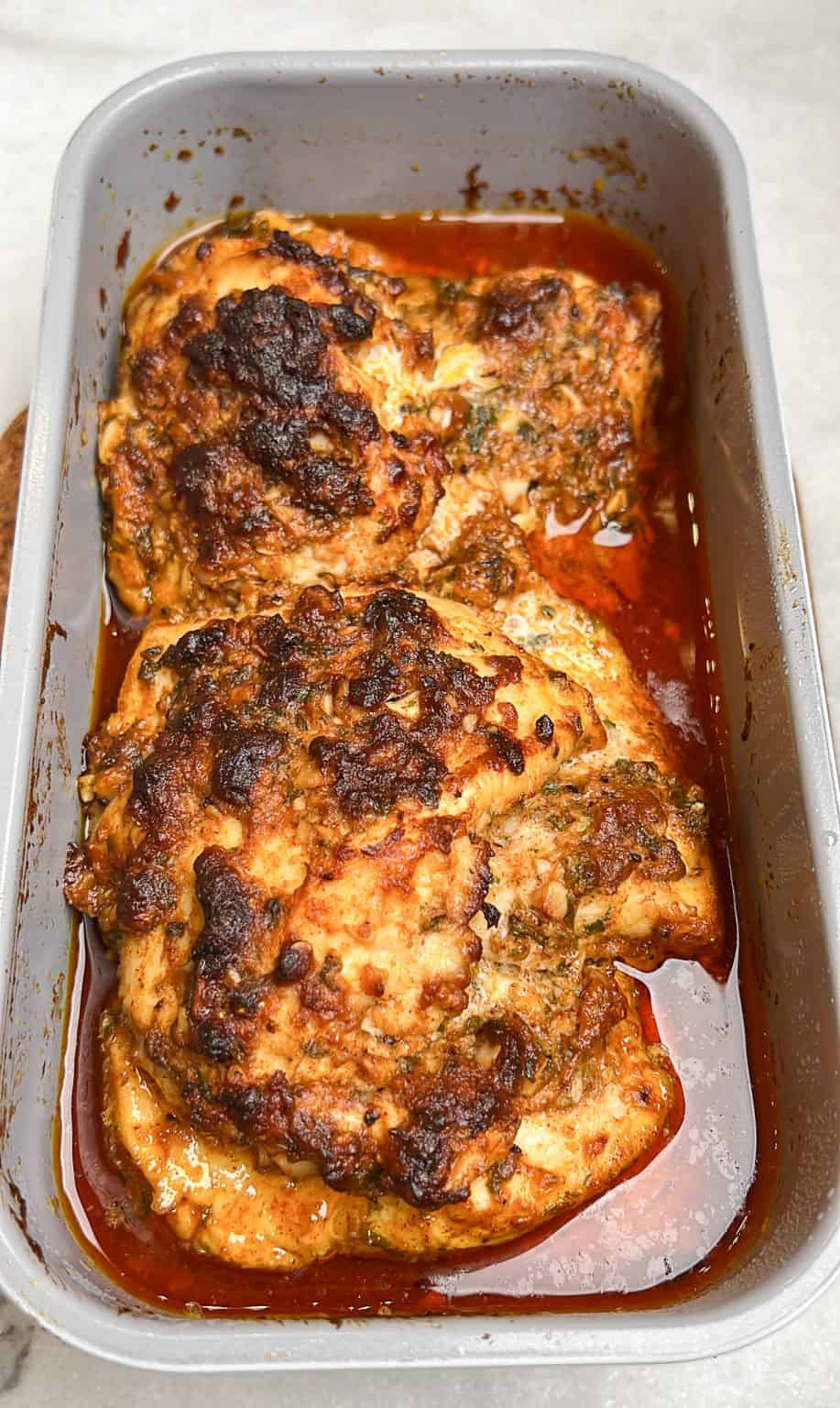 Chicken Shawarma in a Loaf Pan - Bad Batch Baking