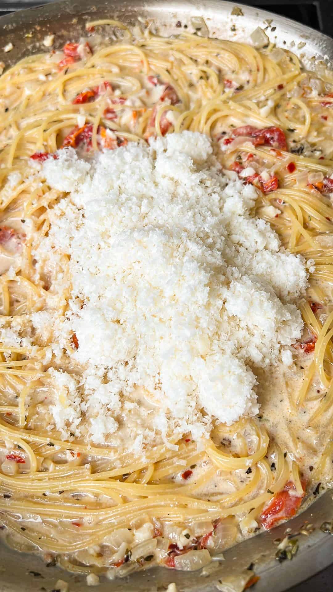 One-Pot Marry Me Chicken Pasta Recipe - Bad Batch Baking