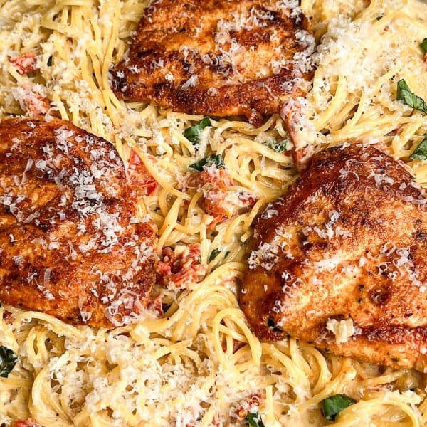 One-Pot Marry Me Chicken Pasta Recipe - Bad Batch Baking