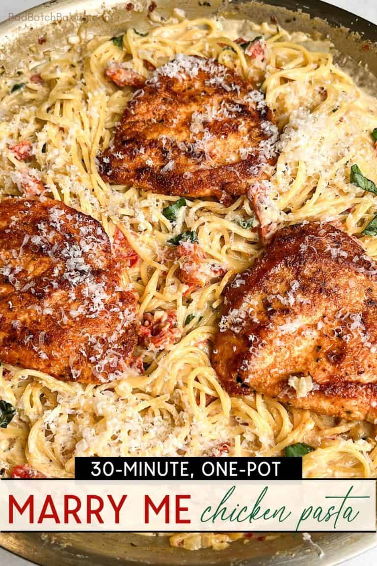 One-Pan Marry Me Chicken Orzo - Bad Batch Baking