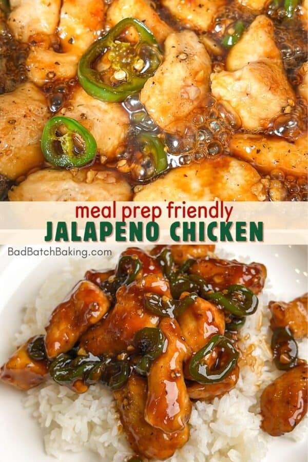 Sticky Jalapeno Chicken - Bad Batch Baking