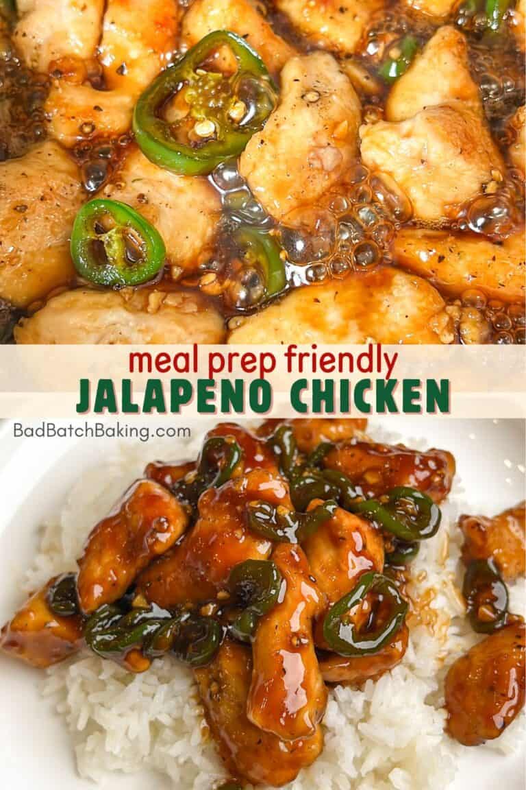 Sticky Jalapeno Chicken - Bad Batch Baking