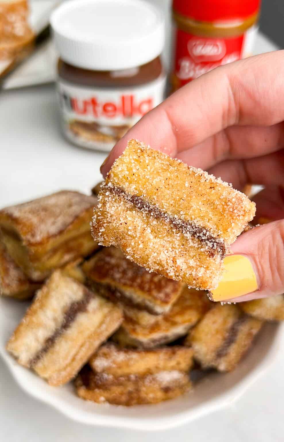 Stuffed French Toast Bites - Bad Batch Baking