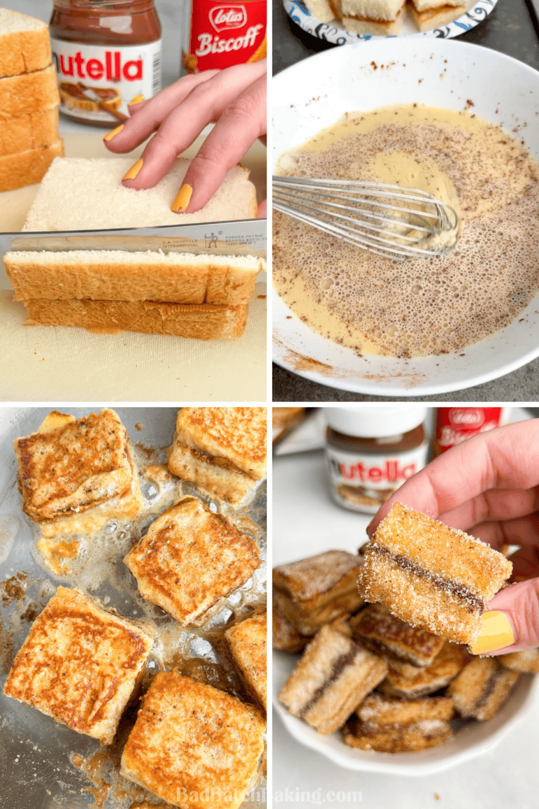 Stuffed French Toast Bites - Bad Batch Baking