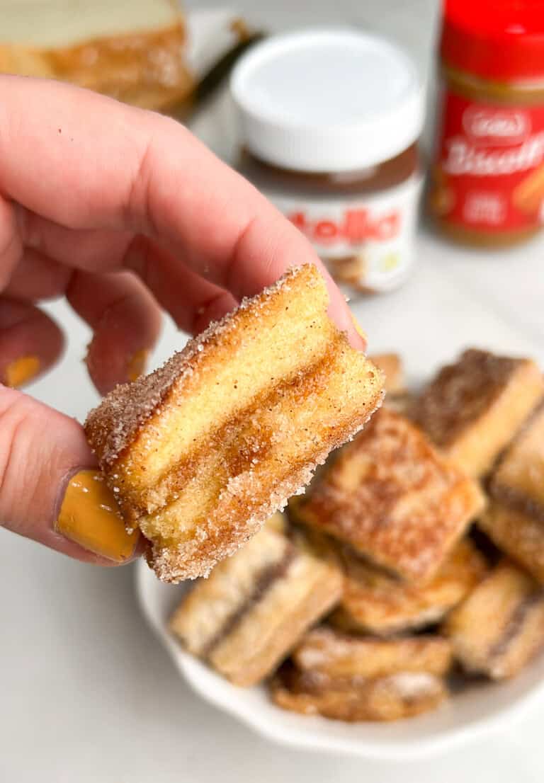 Stuffed French Toast Bites - Bad Batch Baking