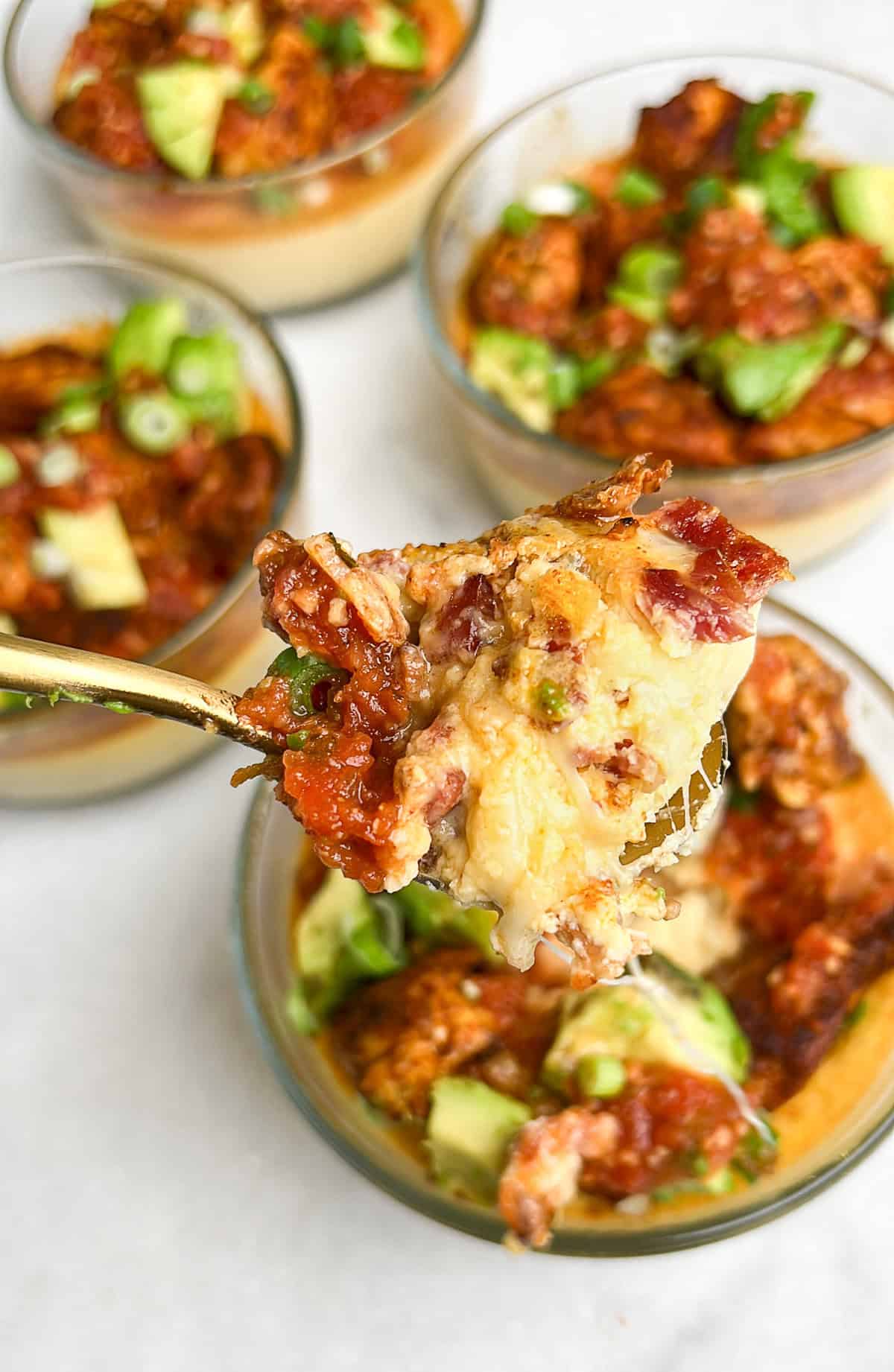 Soufflé Egg Breakfast Bowls - Bad Batch Baking