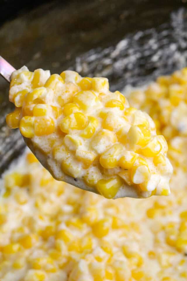 The Best Crock Pot Creamed Corn | Bad Batch Baking
