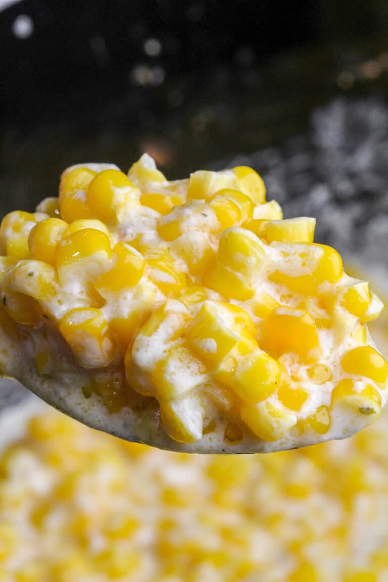 The Best Crock Pot Creamed Corn | Bad Batch Baking