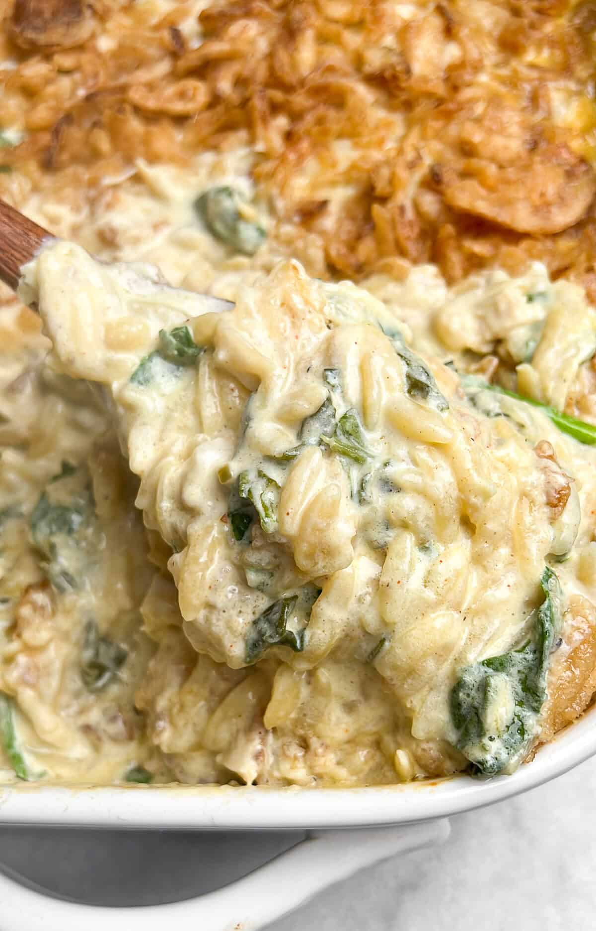 Monterey Chicken One Pan Orzo - Bad Batch Baking