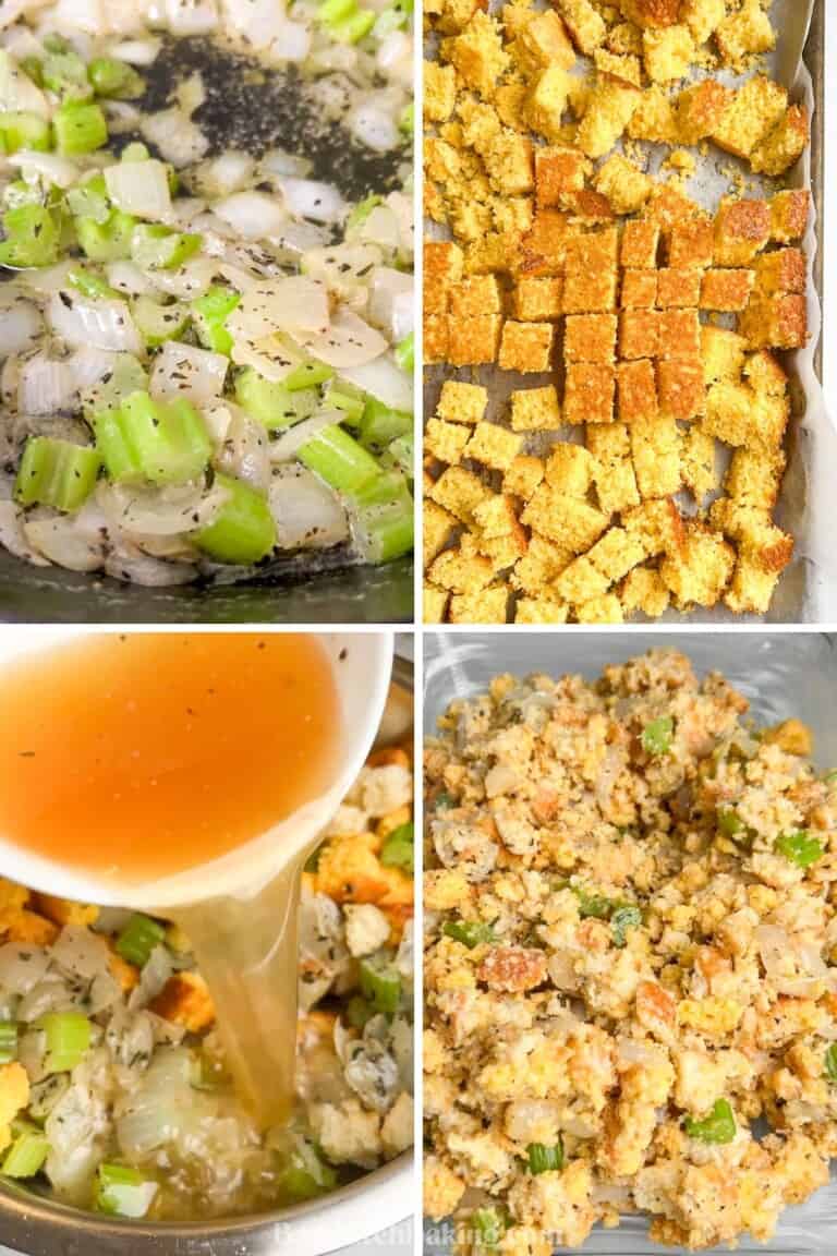 Southern Cornbread Dressing Recipe | Bad Batch Baking