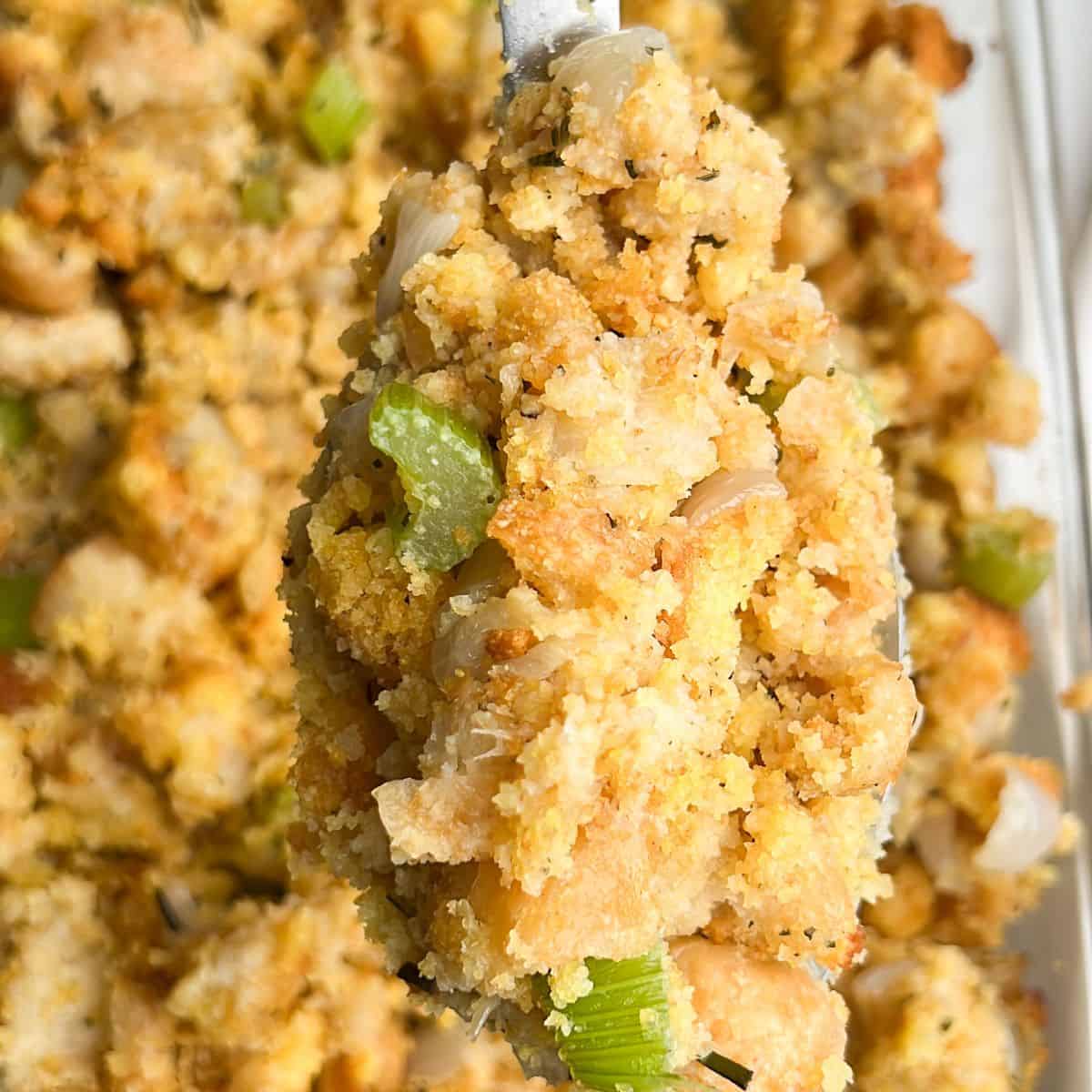 Southern Cornbread Dressing Recipe | Bad Batch Baking