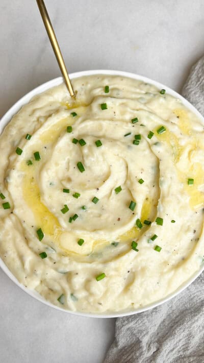 Easy Boursin Mashed Potatoes l Bad Batch Baking