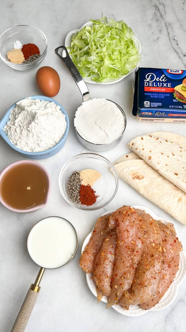 Chicken Big Mac Taco - Bad Batch Baking