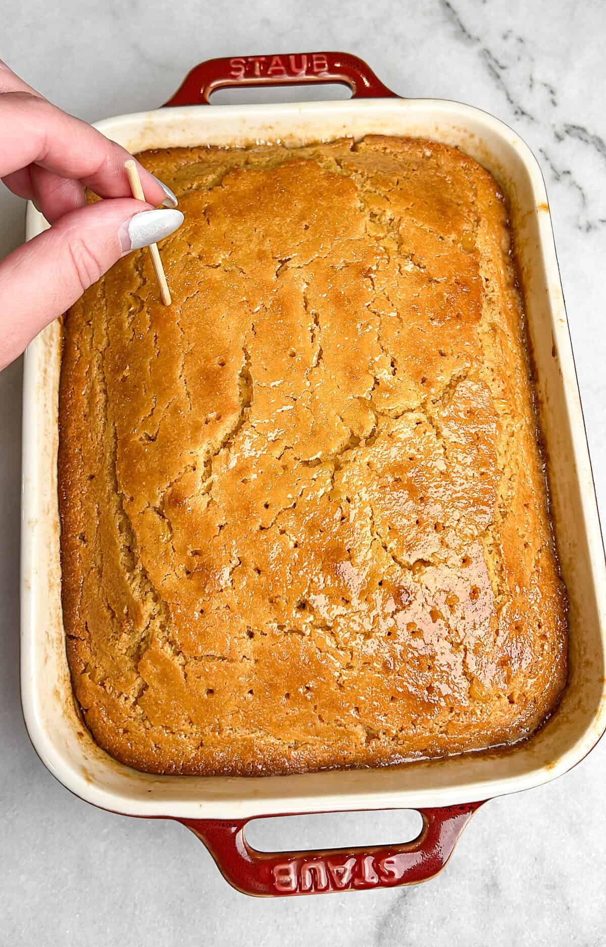 Honey Butter Cornbread - Bad Batch Baking