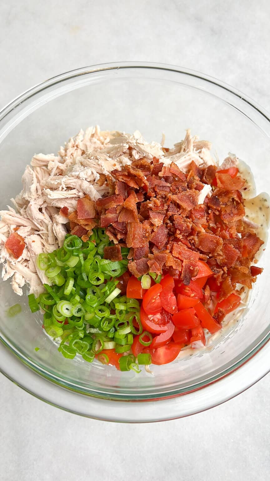 BLT Chicken Salad - Bad Batch Baking
