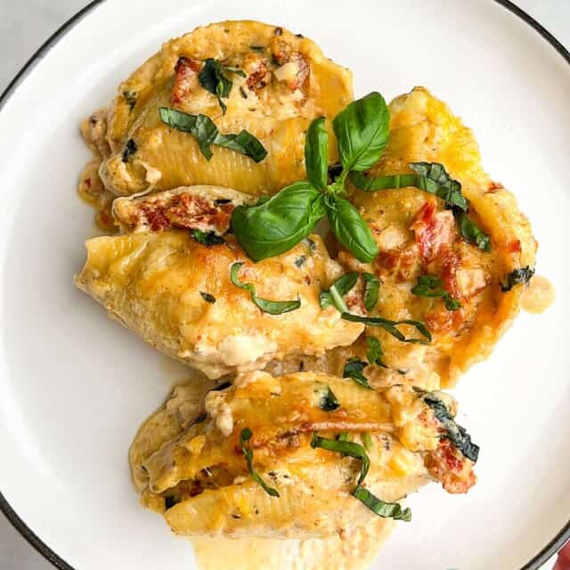 Marry Me Chicken Stuffed Shells | Bad Batch Baking