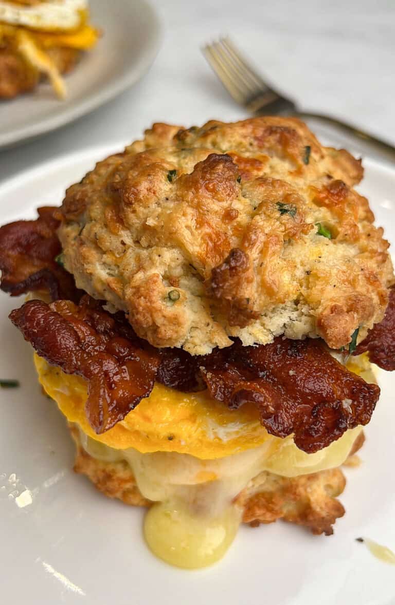Biscuit Breakfast Sandwich - Bad Batch Baking