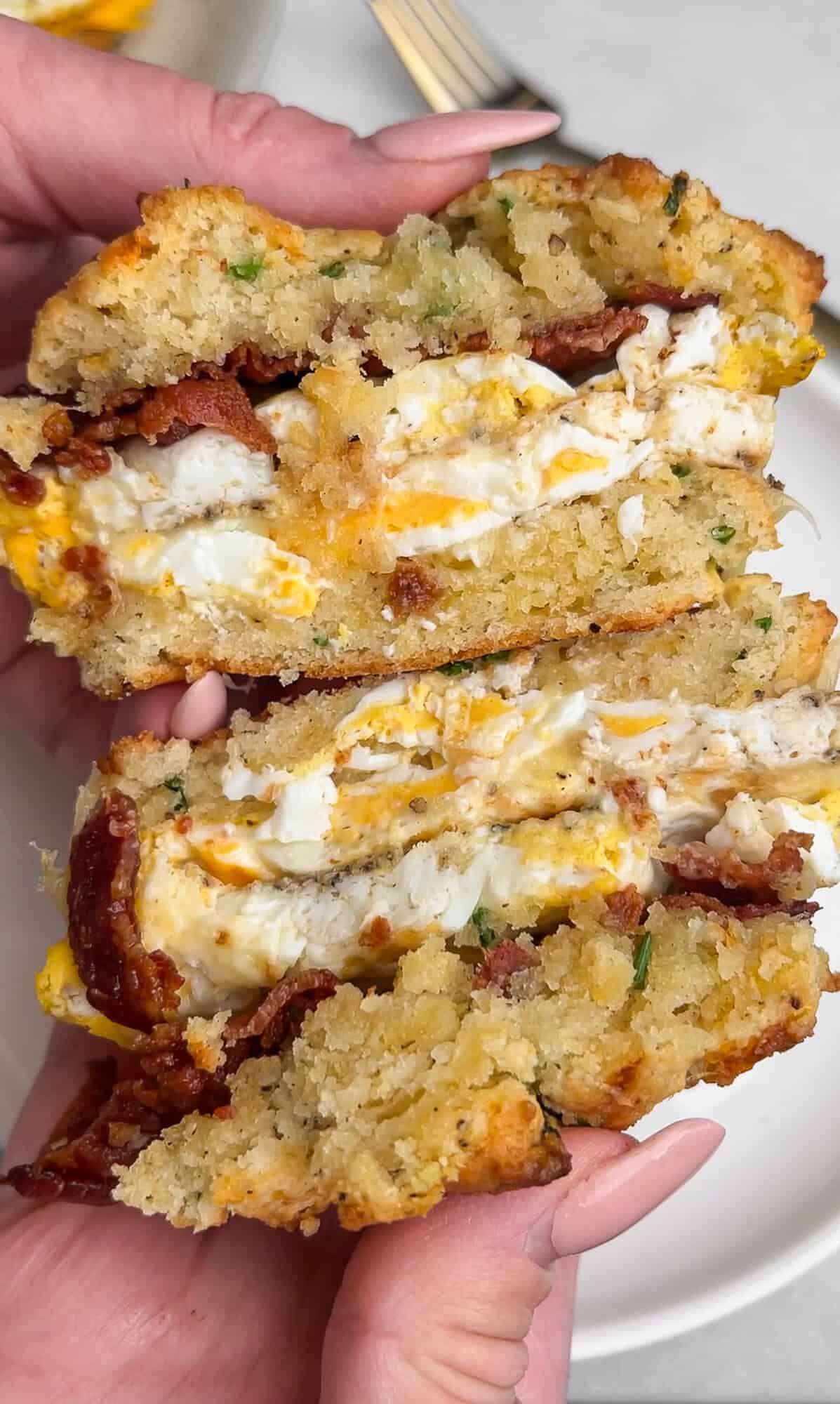 Biscuit Breakfast Sandwich - Bad Batch Baking