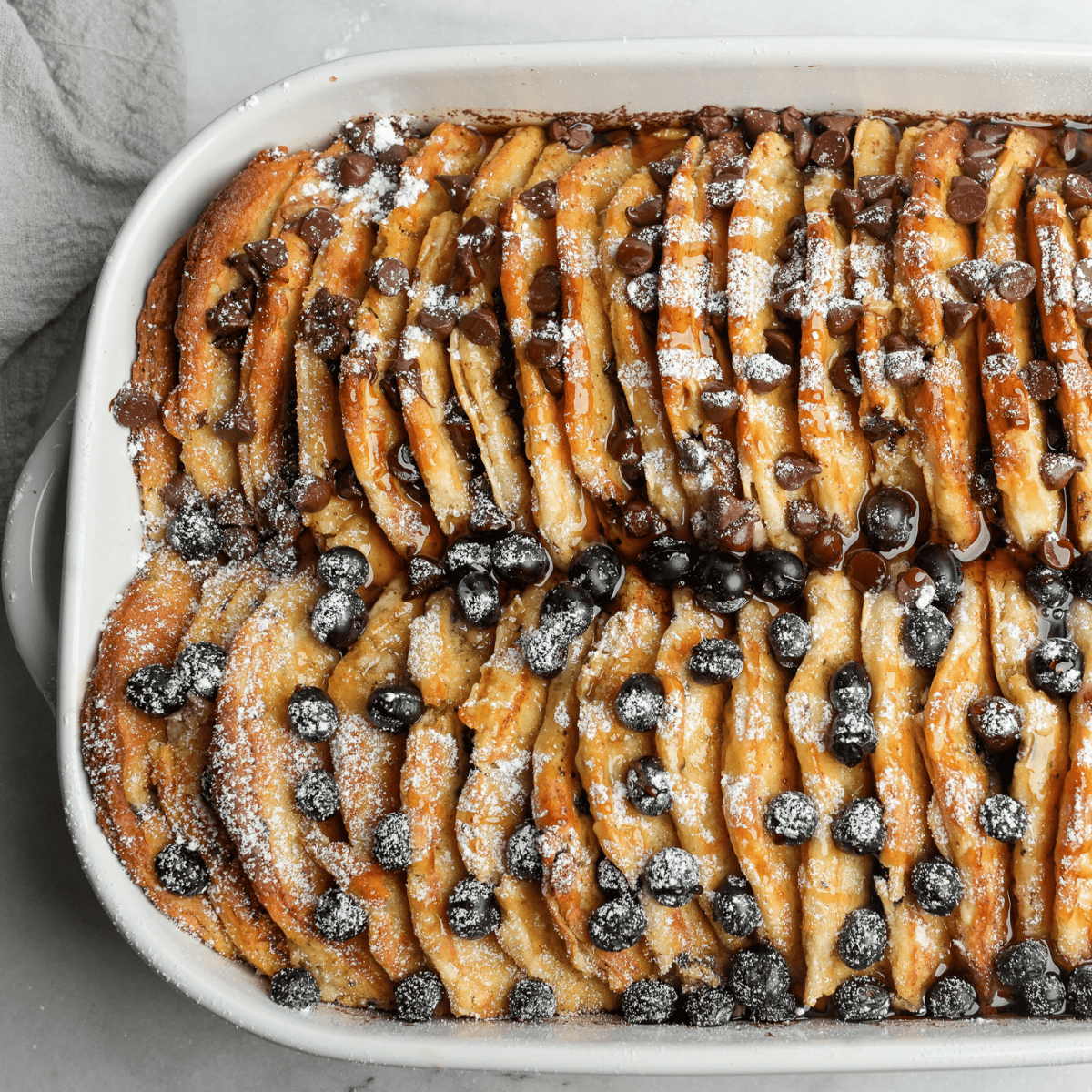 Overnight Pancake Casserole - Bad Batch Baking