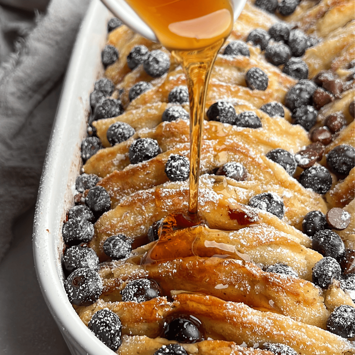 Overnight Pancake Casserole - Bad Batch Baking